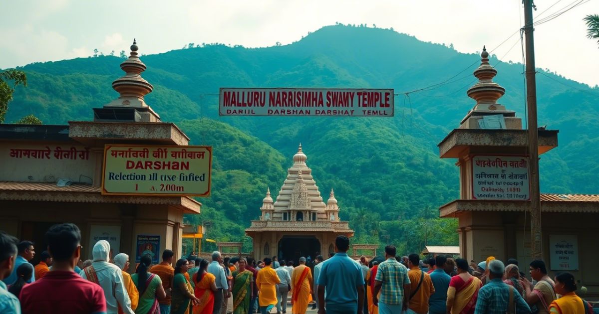Malluru Narasimha Swamy Temple A Spiritual Journey to the Hillto
