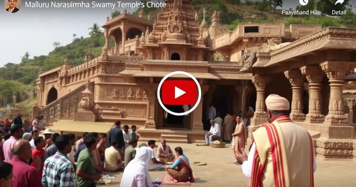 Malluru Narasimha Swamy Temple A Spiritual Journey to the Hillto