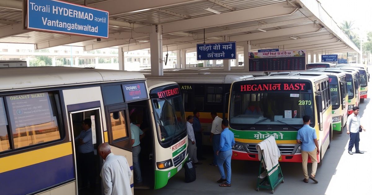 Hyderabad to Yadadri Bus Timings Route and Distance Information