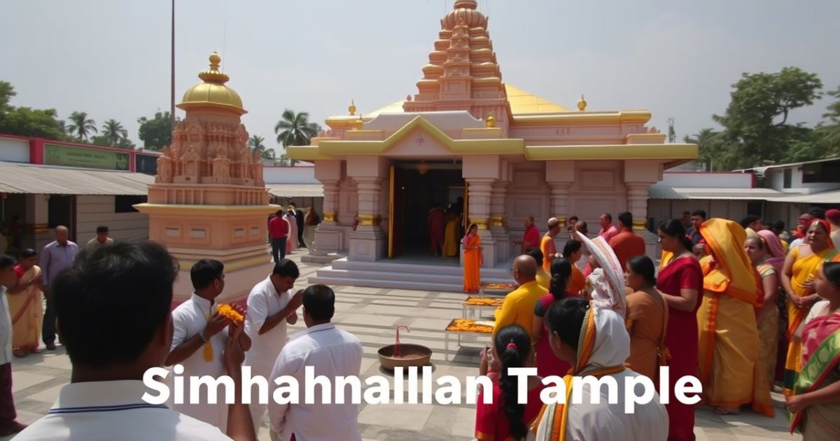 Simhachalam Temple Timings A Complete Guide for Devotees and Travelers